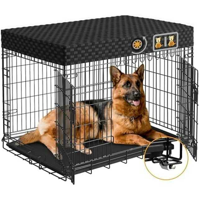 48 Inch Dog Crate Extra Large Dog Crates - Walmart.com
