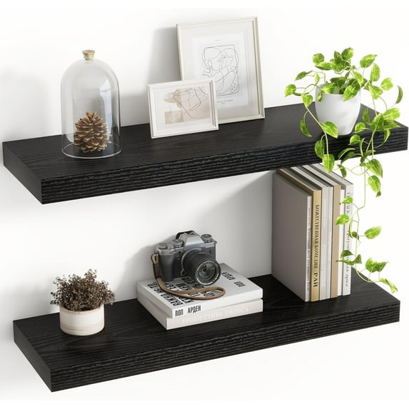 48 Inch Floating Shelves 8 Inch Deep Floating Shelves for Wall Hanging ...