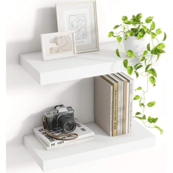 48 Inch Floating Shelves 8 Inch Deep Floating Shelves for Wall Hanging ...