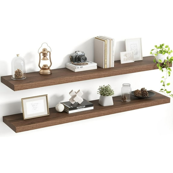 48 Inch Floating Shelves 8 Inch Deep Floating Shelves for Wall Hanging ...