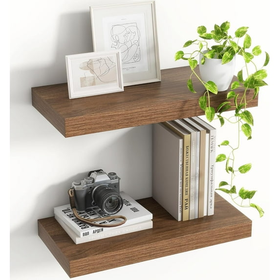 48 Inch Floating Shelves 8 Inch Deep Floating Shelves for Wall Hanging ...