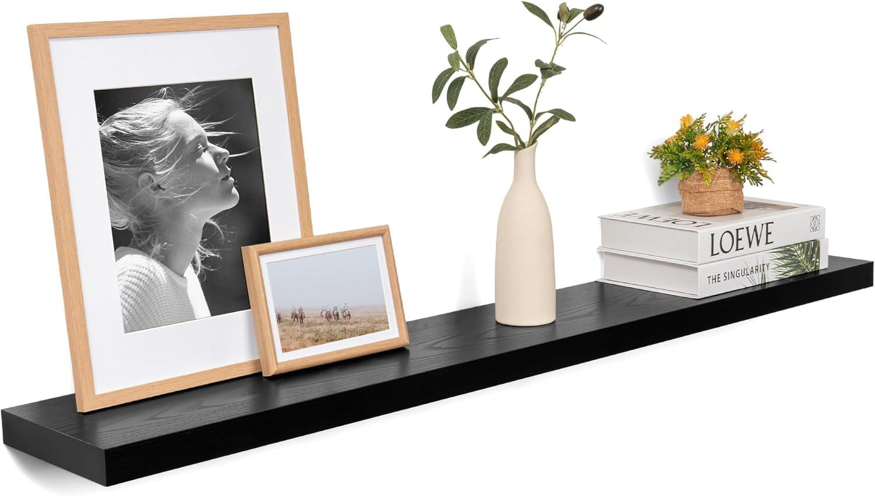 48 Inch Floating Shelves, 8 Inch Deep Floating Shelves for Wall ...