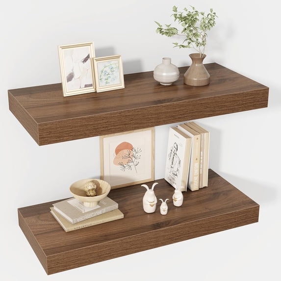 48 Inch Floating Shelves, 8 Inch Deep Floating Shelves for Wall ...