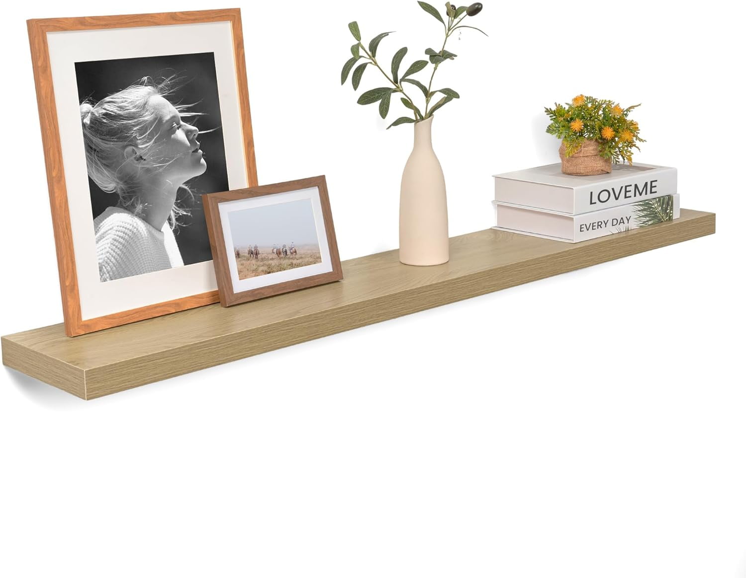 48 Inch Floating Shelves, 8 Inch Deep Floating Shelves for Wall ...