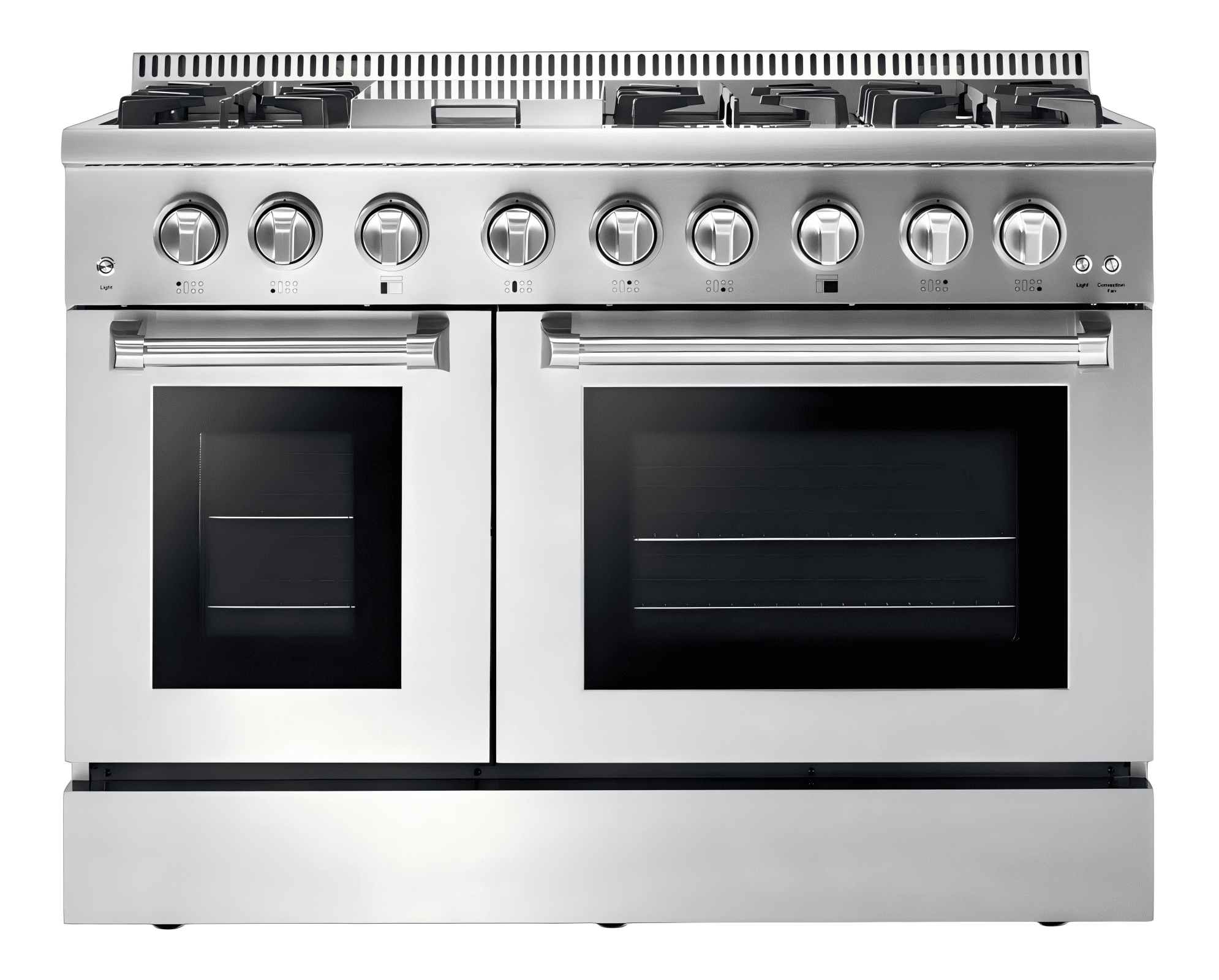 48 Inch Gas Range, Full Gas Freestanding Range with 6 Sealed Burners ...