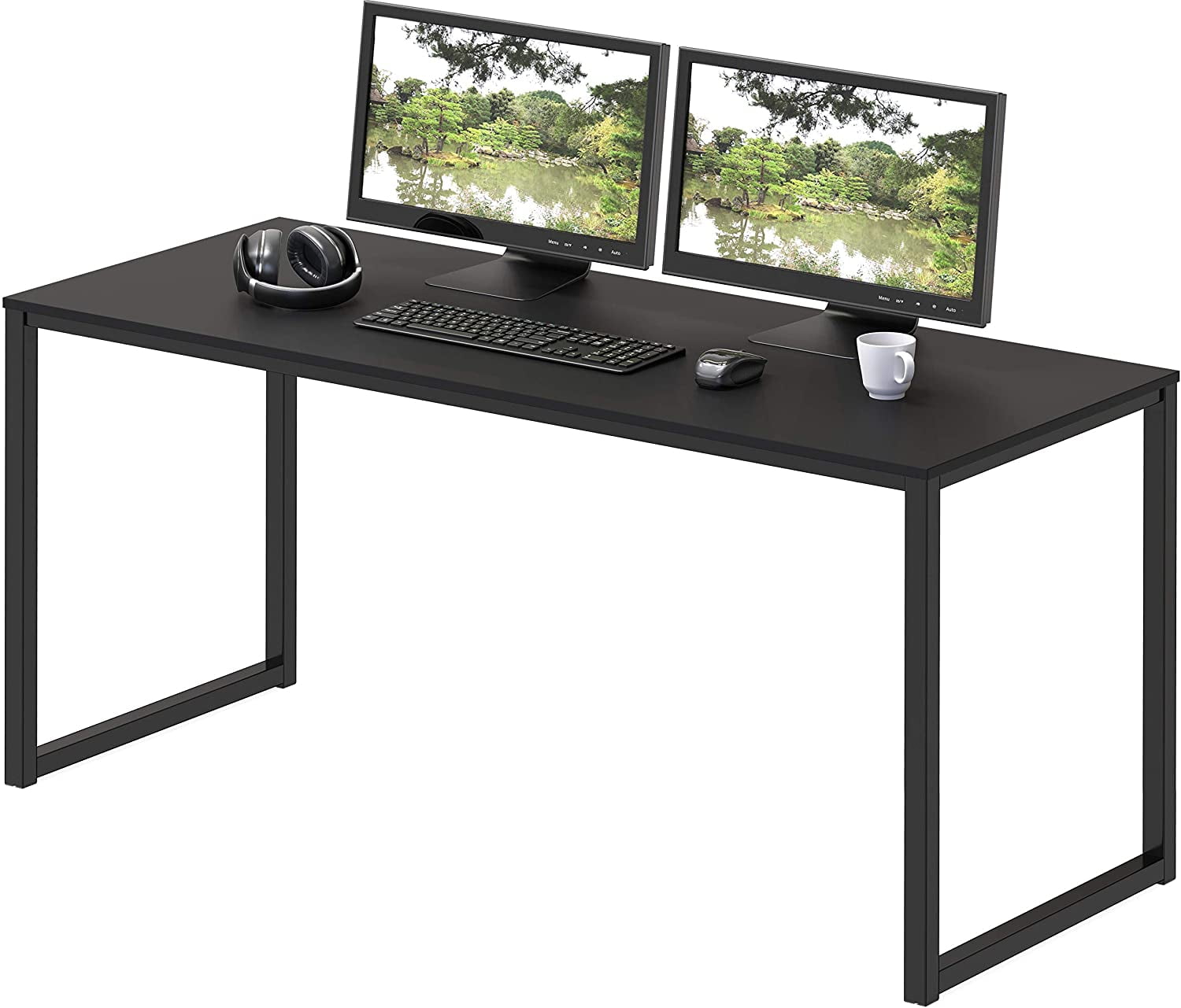 48-Inch Home Office Computer Desk, Black - Walmart.com