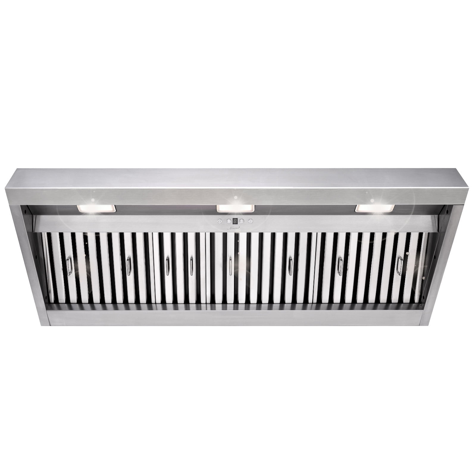 Akicon 48 Inch Range Hood Insert, Stainless Steel 8" Ducted Insert ...