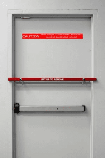 48" Inch Steel Exit Door Security Bar for Retail, Pawn, Jewelry ...