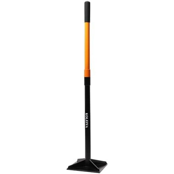 48 Inch Steel Hand Tamper Tool, 8x8 Inch Heavy Duty Ground Tamper and ...