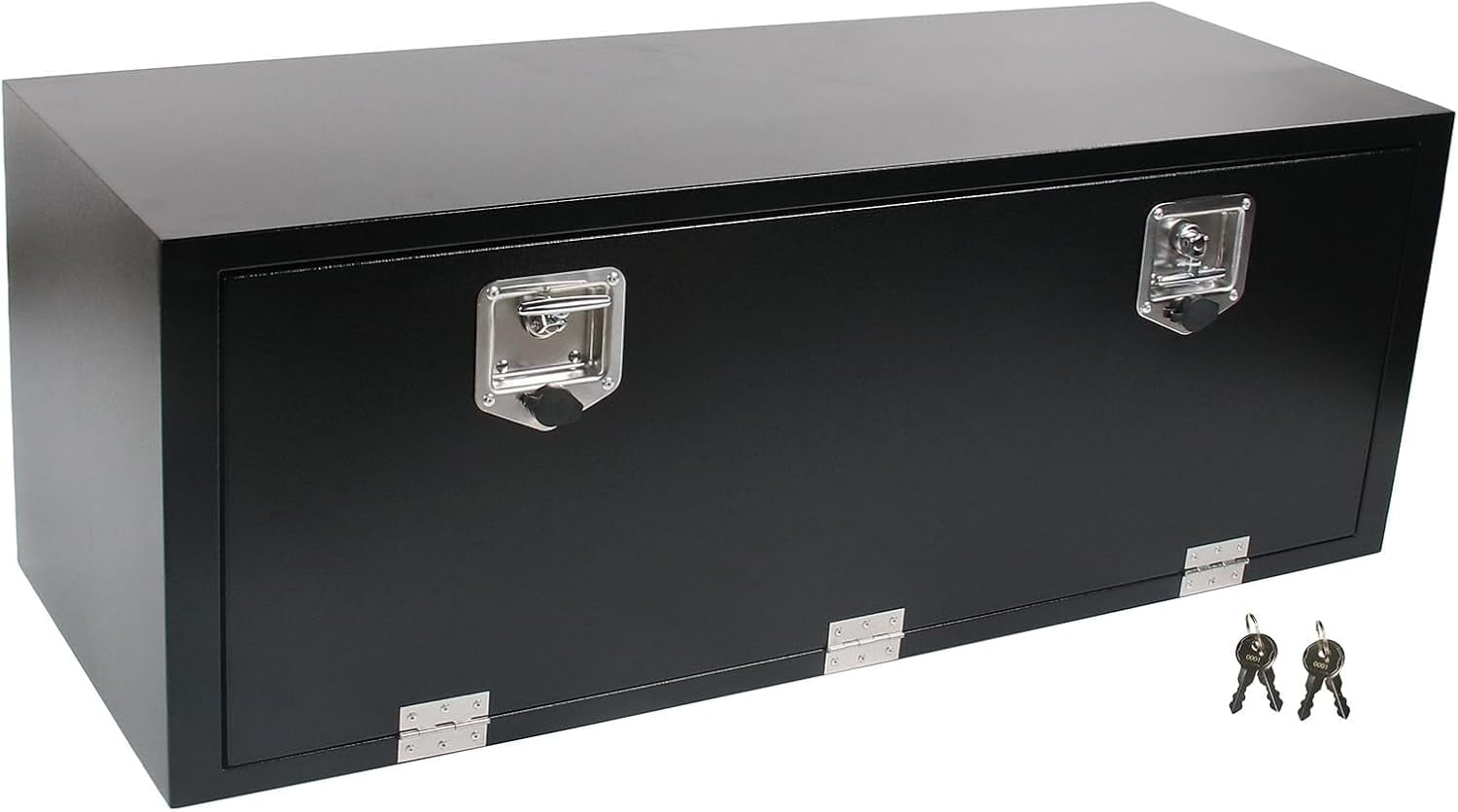48 Inch Steel Tool Box with T-Handle Latch, Underbody Storage Truck Bed ...