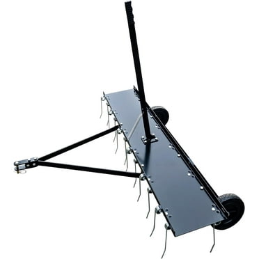 Tow Behind Dethatcher, 60-inch Tow Dethatcher with 24 Steel Tines, Lawn ...