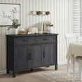 Onbrill 48 Inches Buffet Cabinet with Storage, Farmhouse Sideboard ...