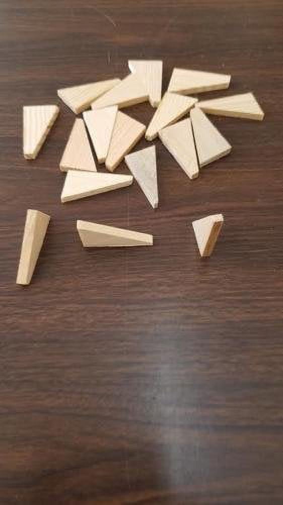 48-Jumbo Canvas Keys-Stretcher Bar Corner Wedges, Pine Wood, - Walmart.com