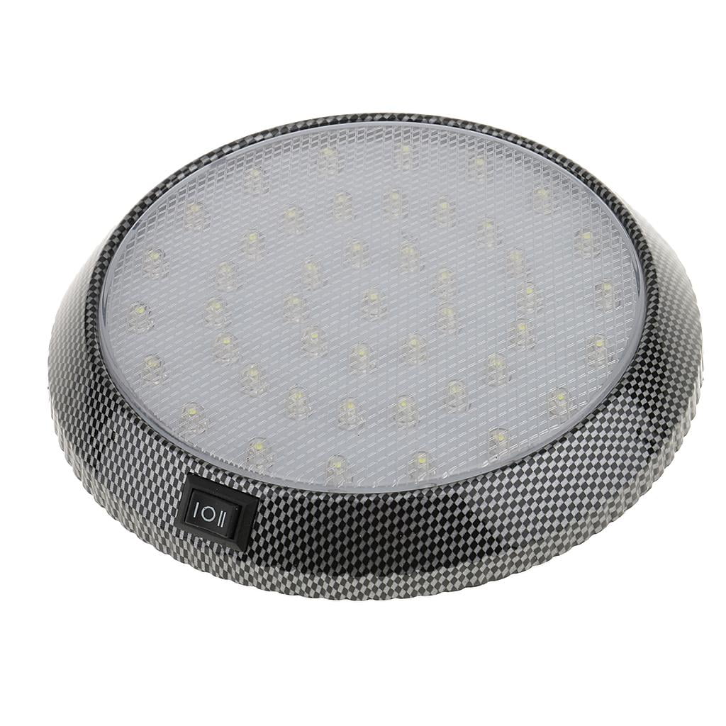 48 LED Car Ceiling Dome Light, Car Vehicles with Switch for Car/ RV ...