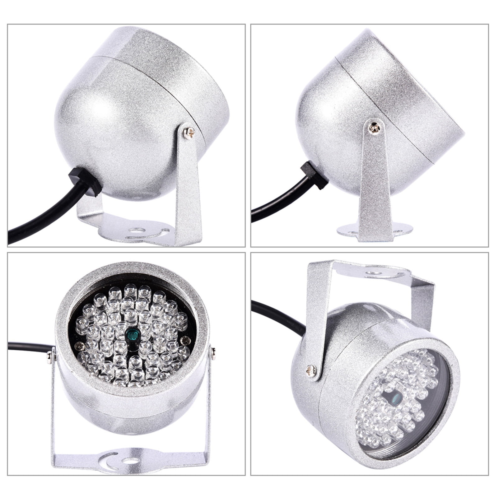 48 LED IR Illuminator Lights Waterproof Infrared Night Vision Light for ...