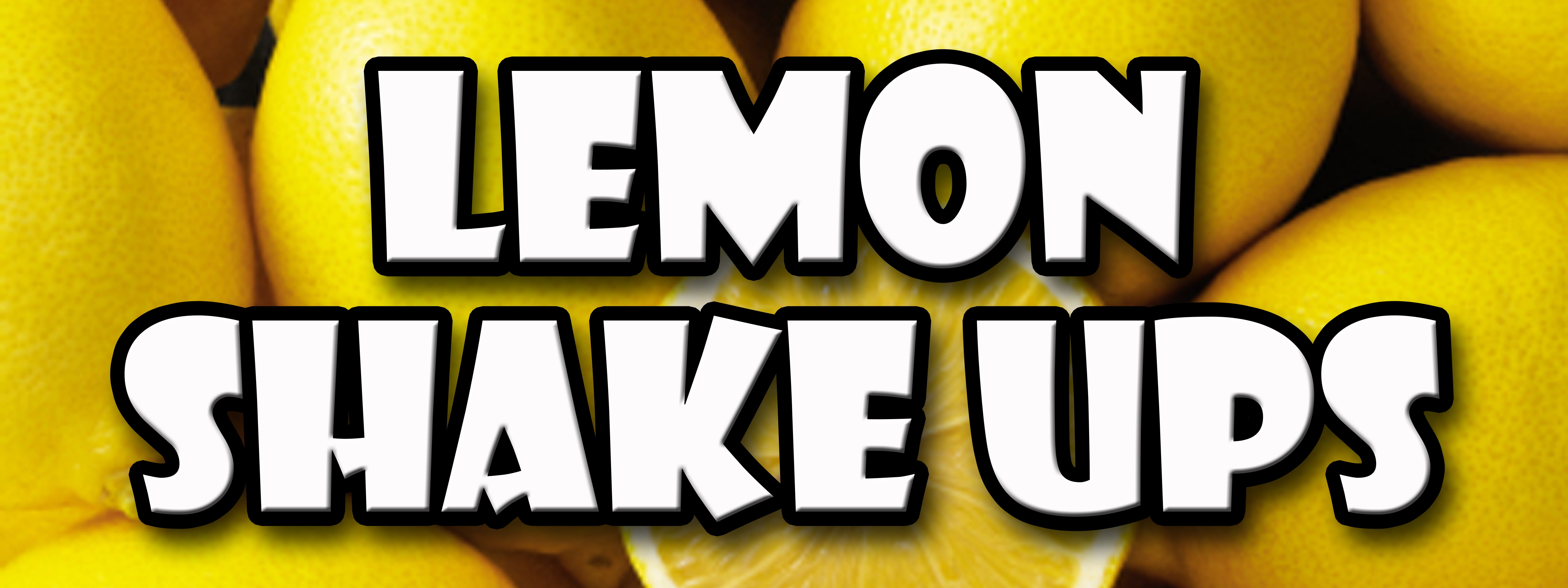 48" LEMON SHAKE UPS DECAL sticker icy cold fresh refreshing ice lemonade - Walmart.com