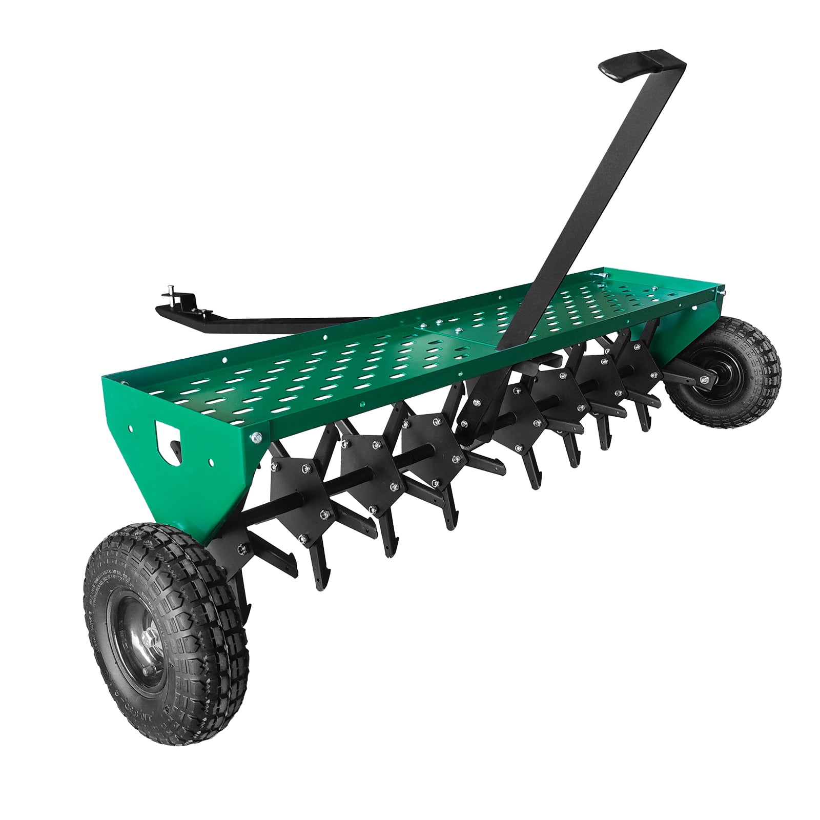 48 in Lawn Core Aerator Tow Behind, Universal Heavy Duty Carbon Steel ...