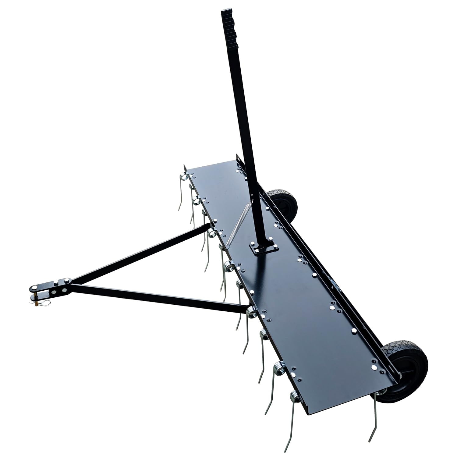 48" Lawn Dethatcher, Pull Behind Dethatcher for Lawn Care, Pull UP ...