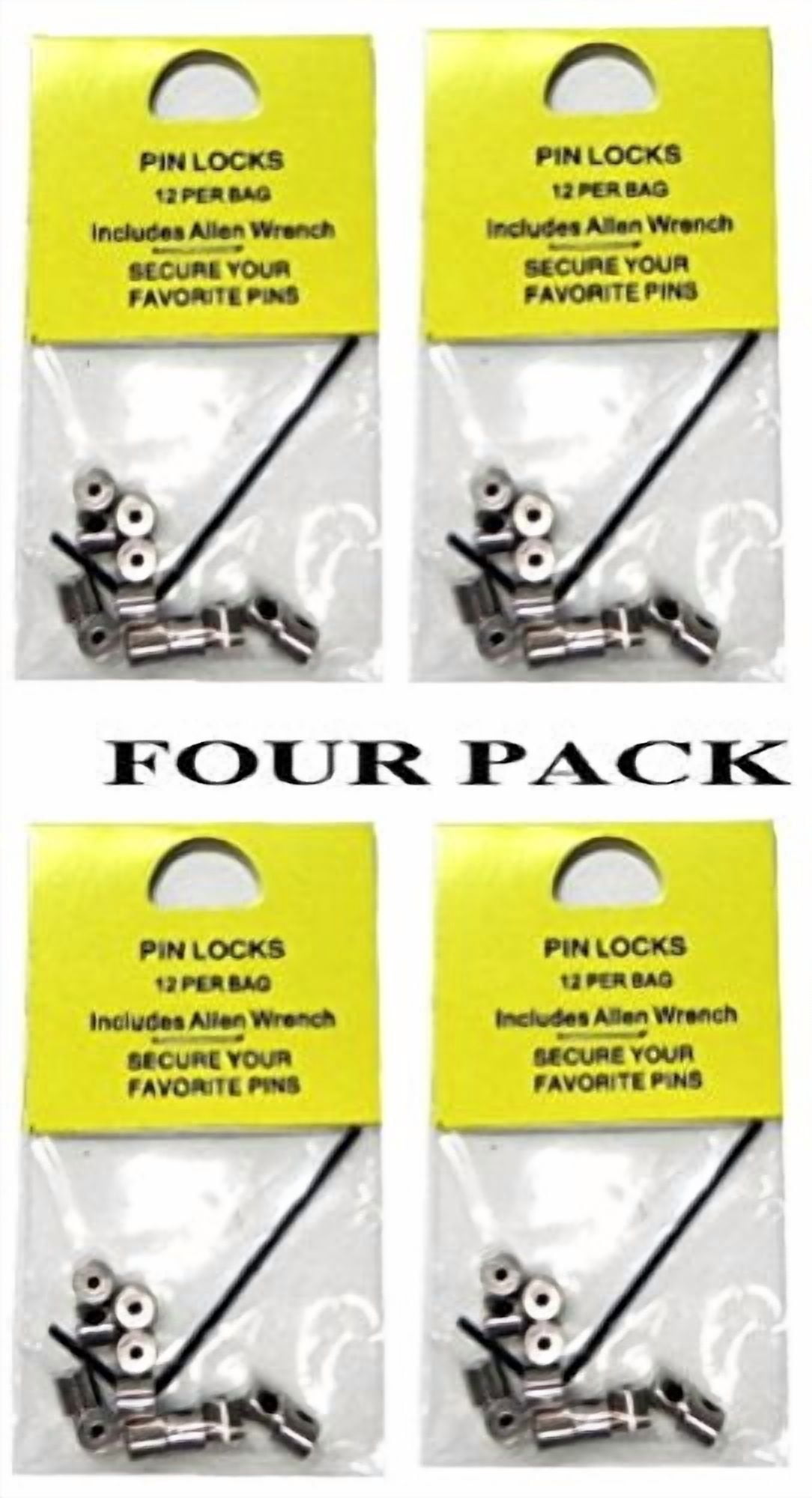 48 Locking Pin Keepers For Hat Lapel Vest - Walmart.com