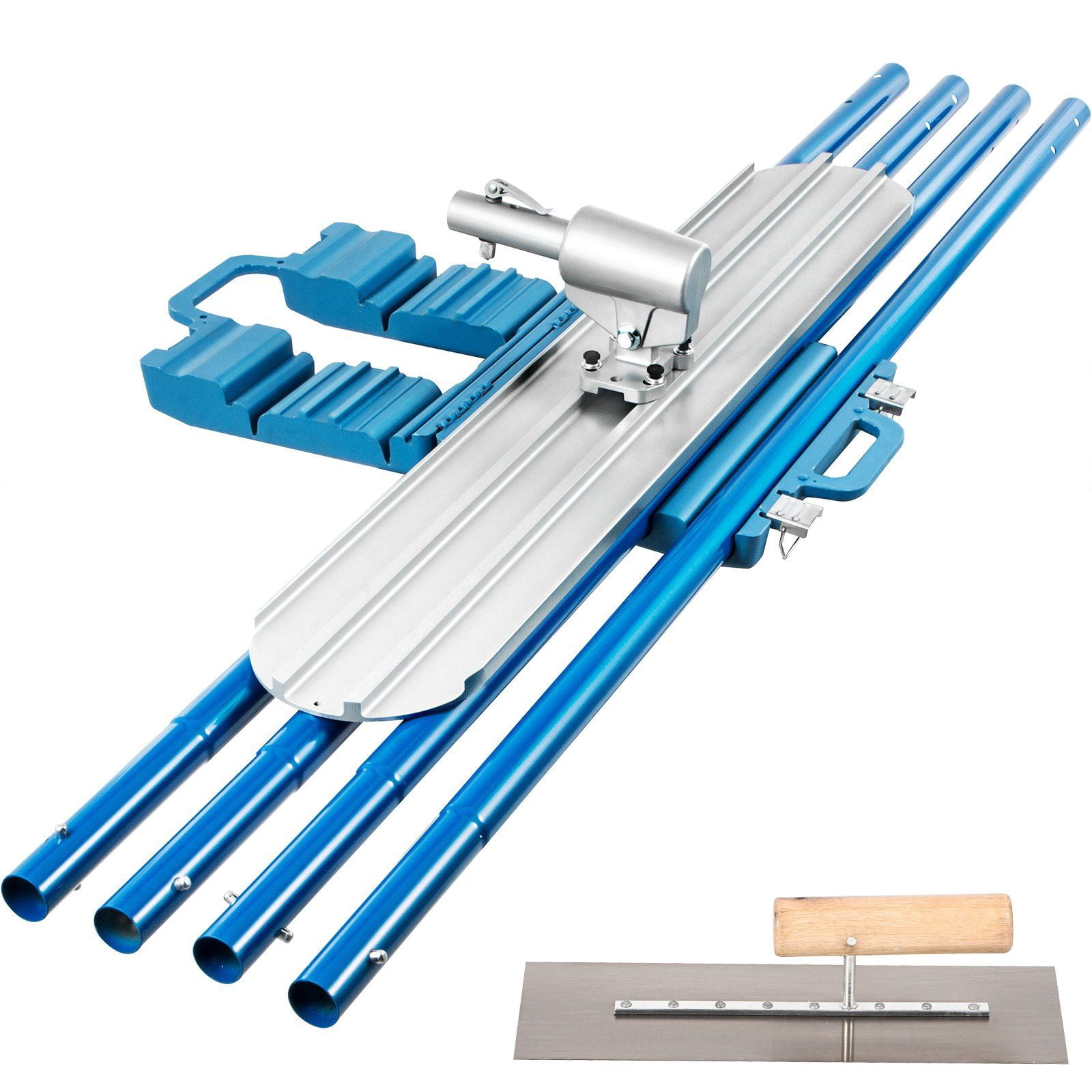 48" Magnesium Bull Float with 8" Round End - Concrete Finishing Tool ...