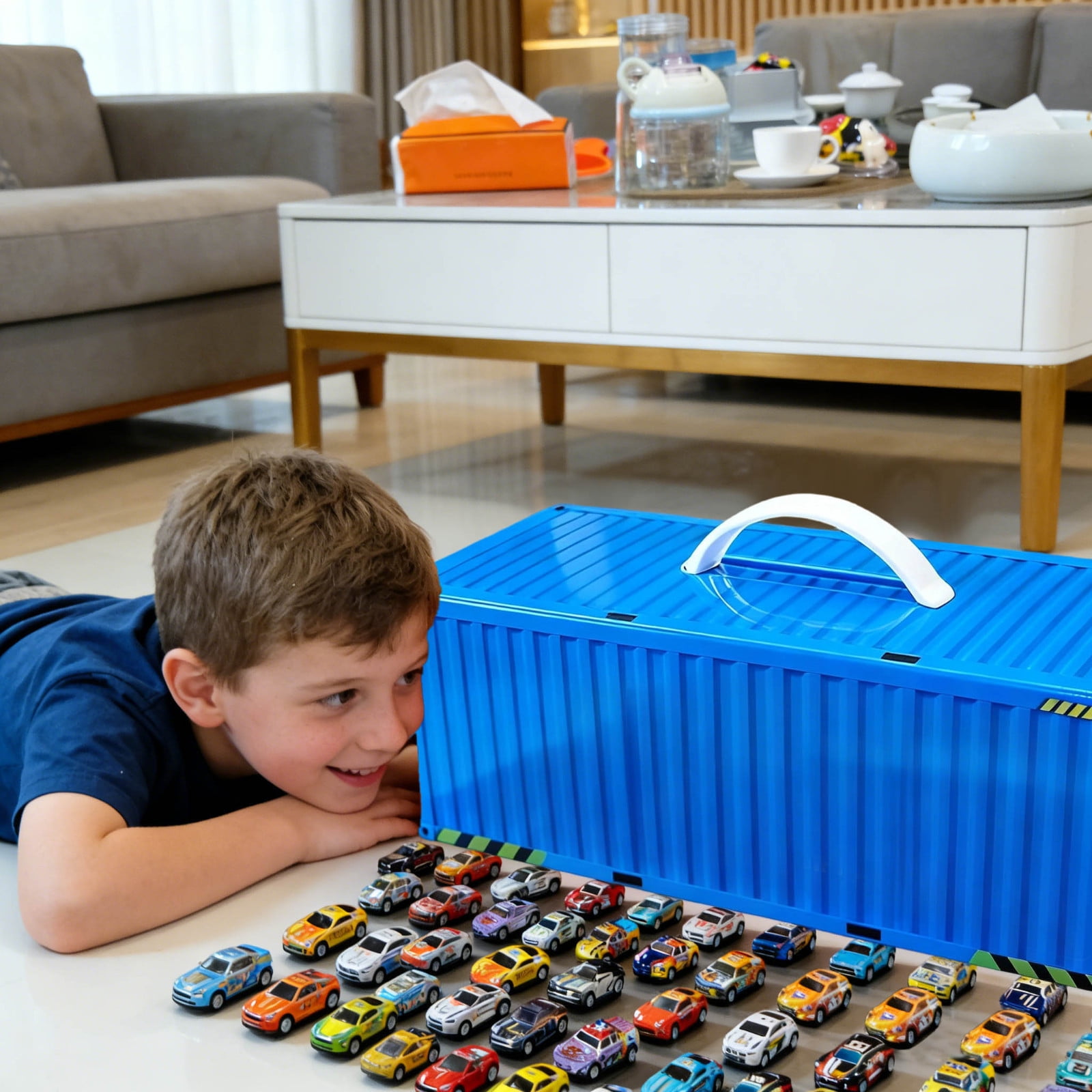 48 Mini Pull Back with Built In Garage Upgrade 48 Mini Pull Back with ...