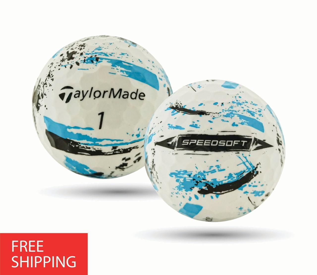 Pre-Owned 48 Mix Taylormade SpeedSoft Ink 5A Used Recycled Golf Balls ...