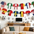 48 Nations Soccer String Flags, Sports Bunting Banner, Patriotic Party ...