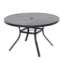 International Caravan Palmdale Outdoor Rectangular Dining Table, Acacia ...