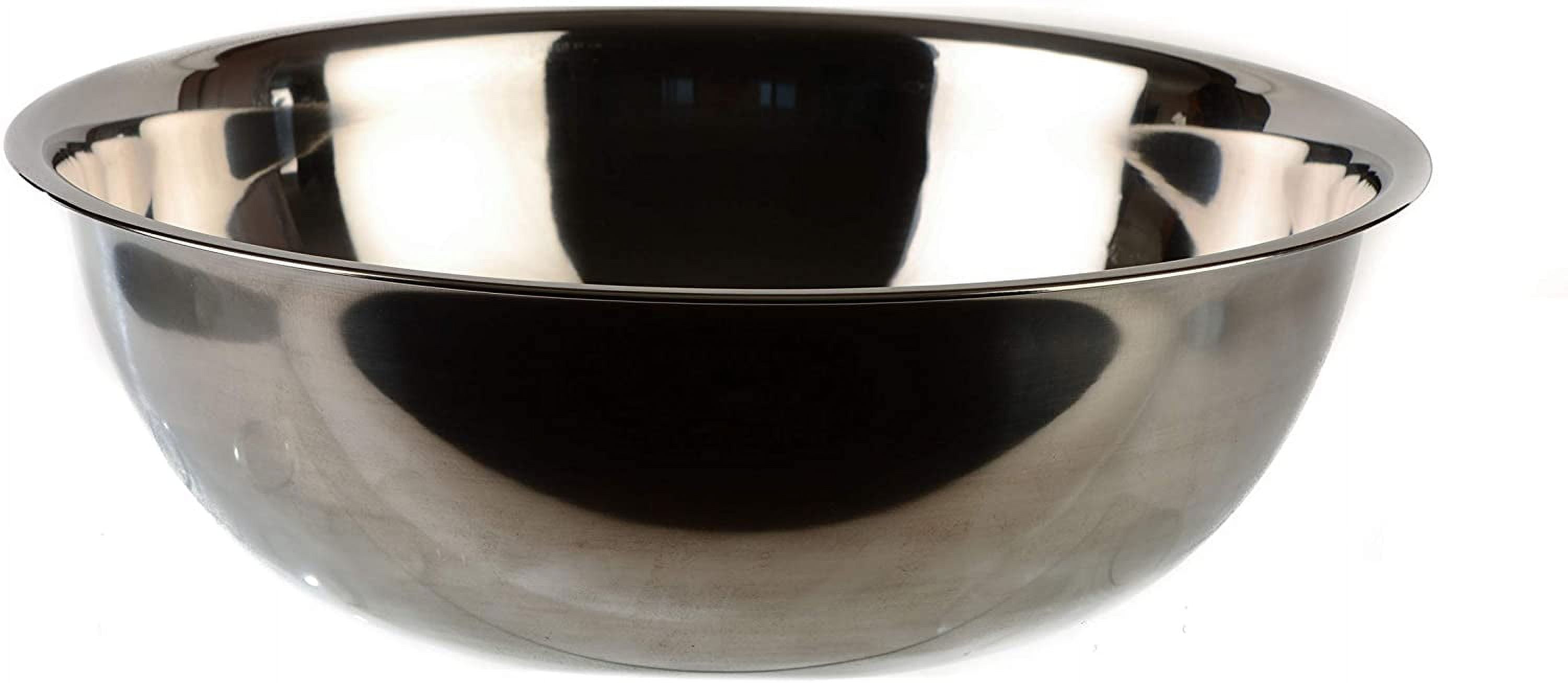 [48 PACK] 20 Quart Large Stainless Steel Mixing Bowl - Baking Bowl ...