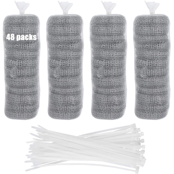 48 PCS Lint Traps Washing Machine Lint Trap Stainless Steel lint Snare ...