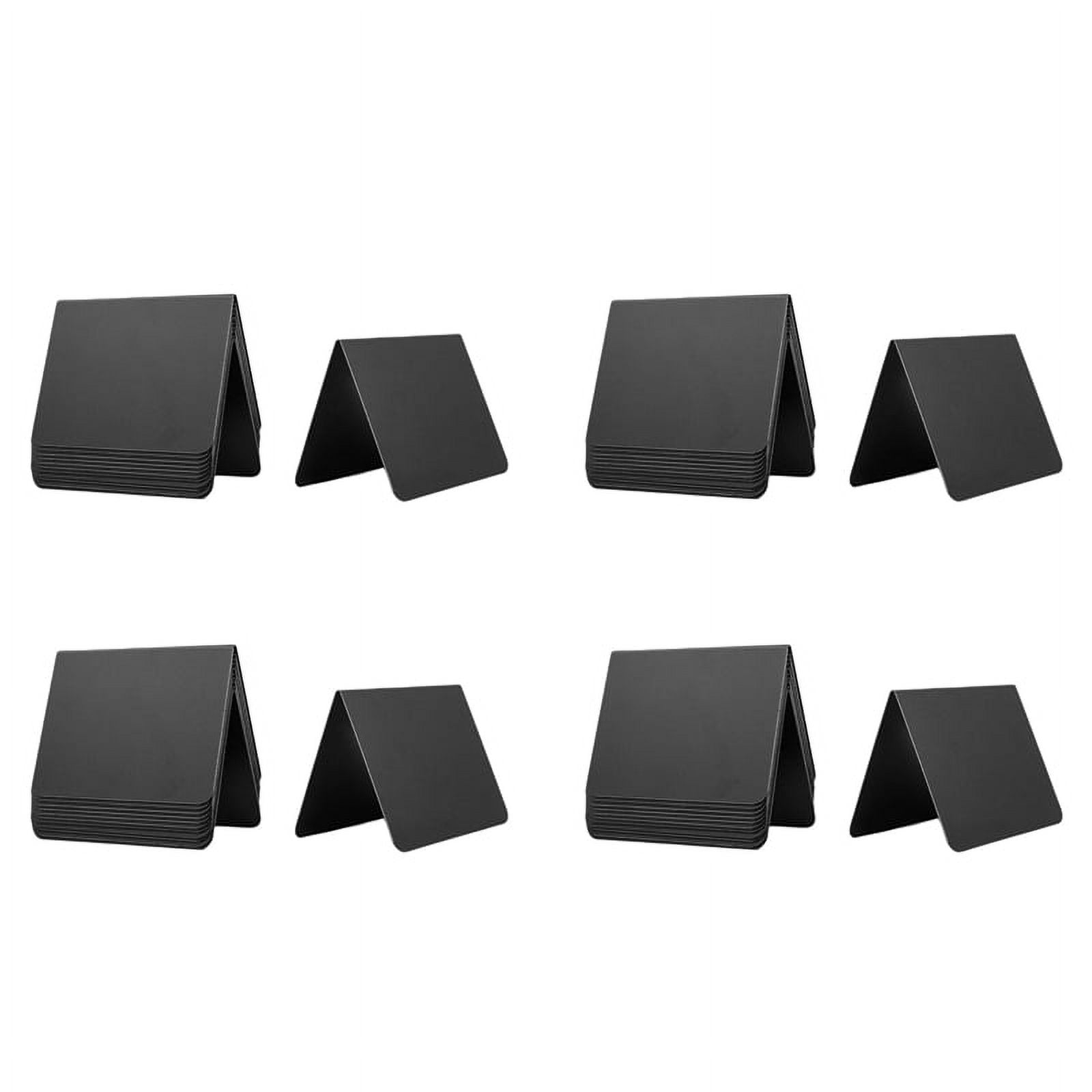 48 PCS Mini Chalkboard Signs 4X3Inch Small Chalkboard Chalk Sign Food ...