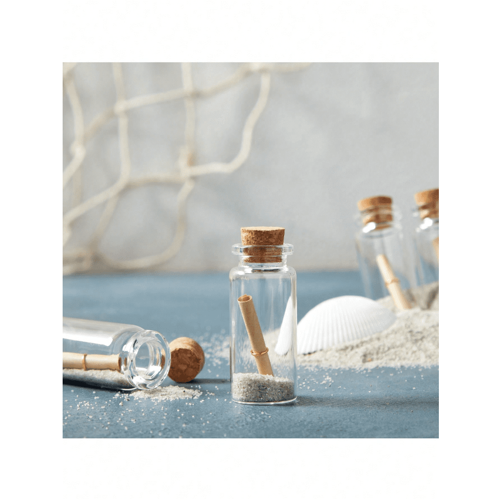 48 Pack 10ml Create A Message In A Bottle Kit, Bulk Small Glass Cork ...