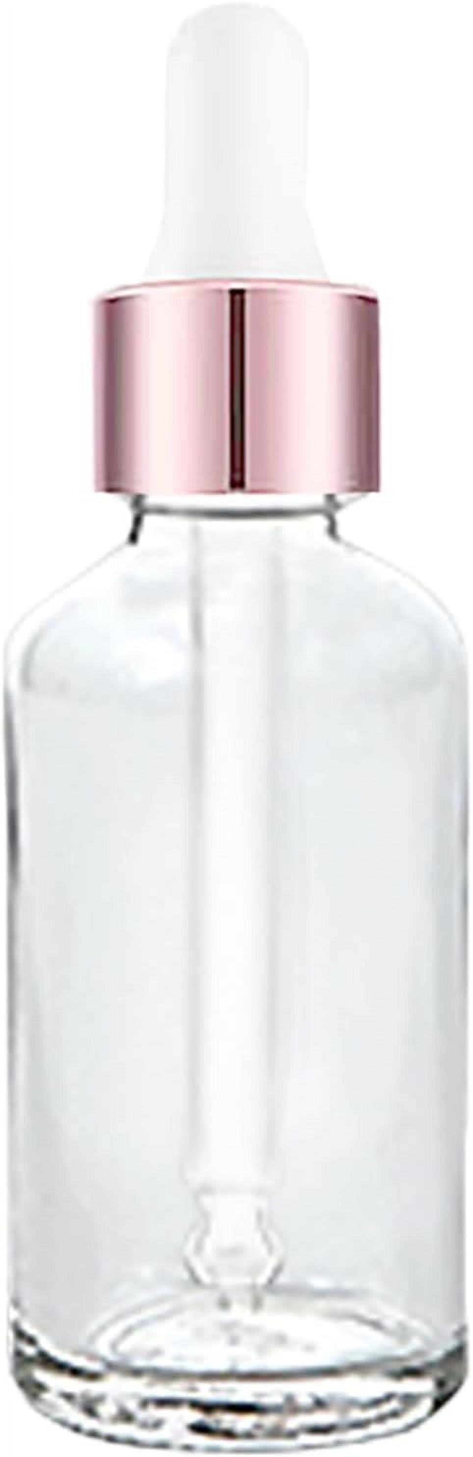 48 Pack 4oz Clear Glass Dropper Bottles with Glass Droppers for ...