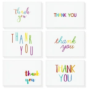 Thank You Cards & Bulk Thank You Cards | Walmart - Walmart.com