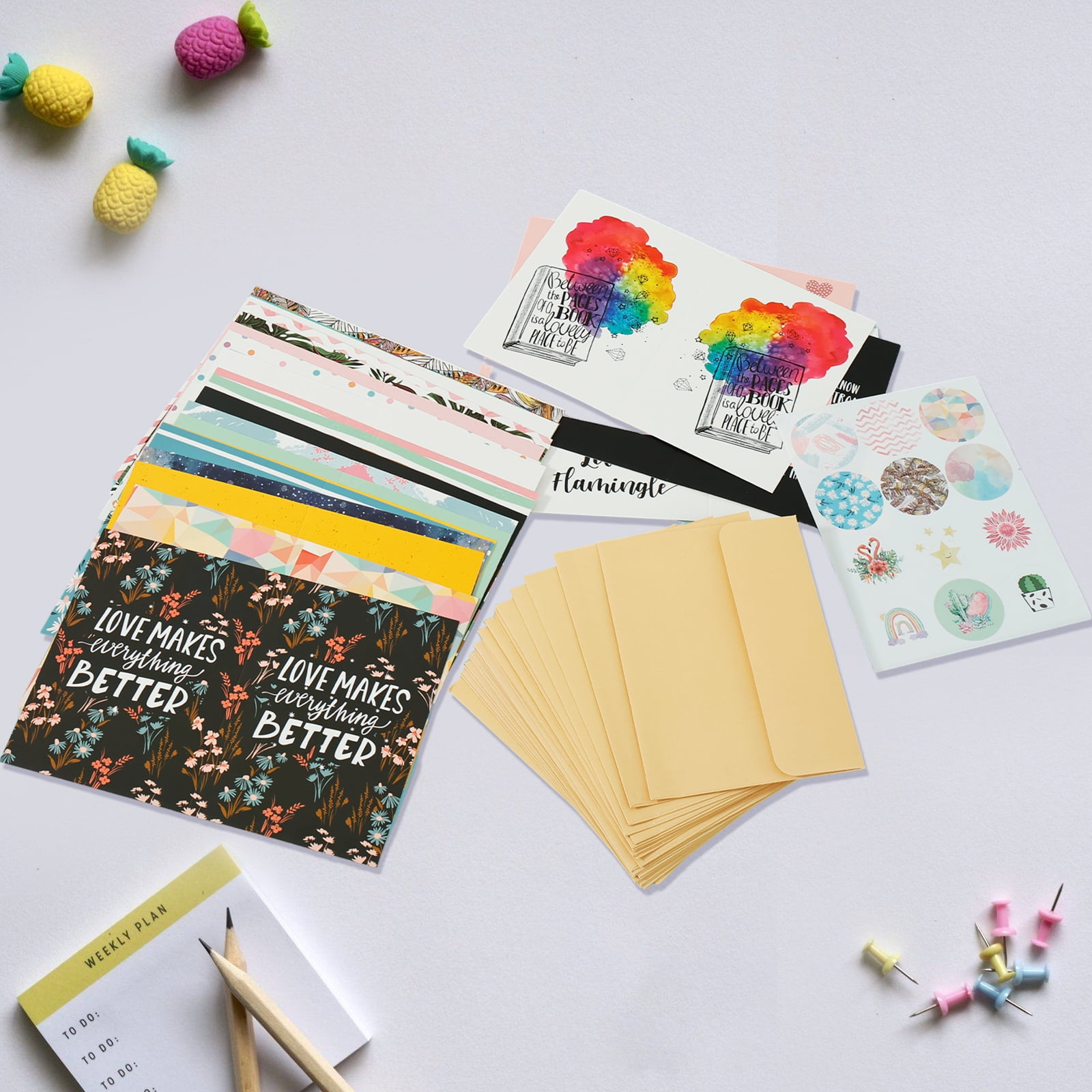 48 Pack Colorful Inspirational Greeting Cards Encouragement Cards with ...