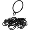 Armscye 44 Pack Metal Drapery Curtain Rings, 1.75 Inch Inner Diameter ...