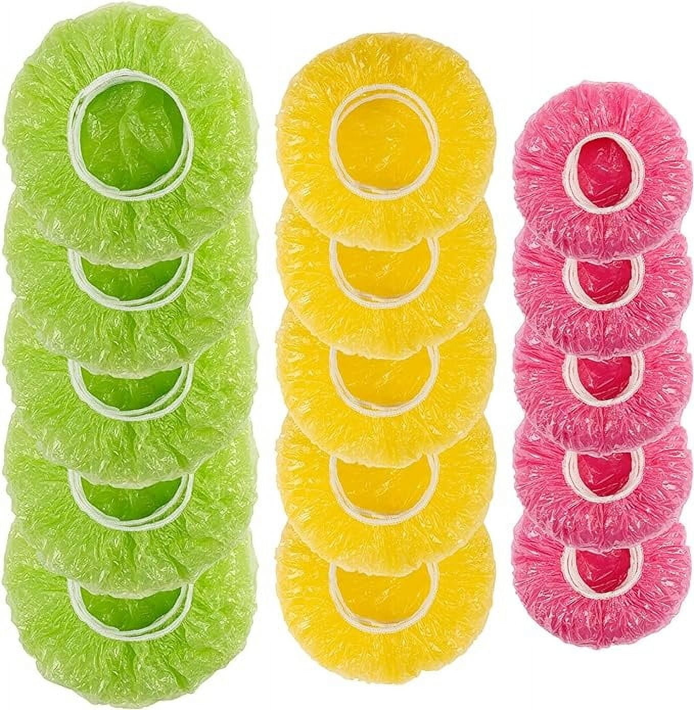 250 Pack Elastic Food Bowl Covers, Reusable Lids for Kitchen Storage ...