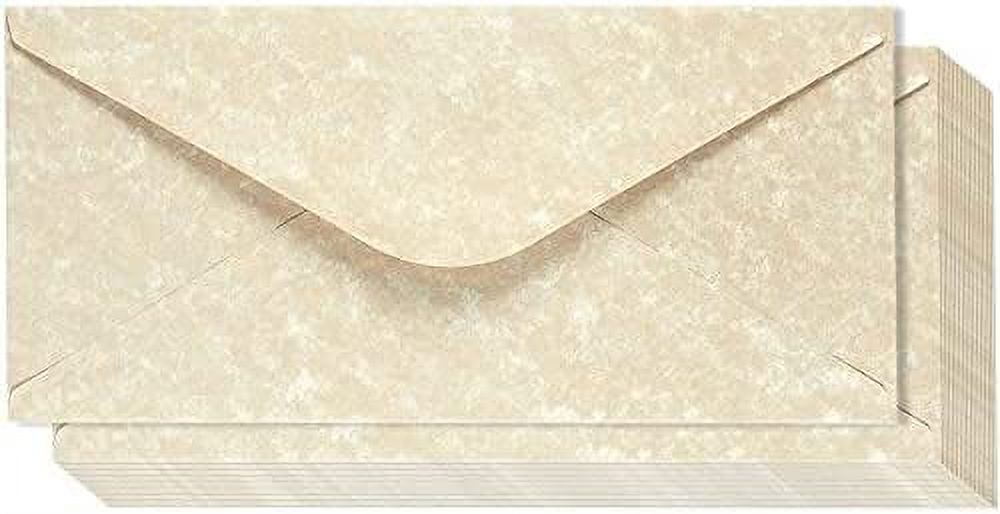 48 Pack Parchment Envelopes - Parchment Paper with Cream Old Fashion ...