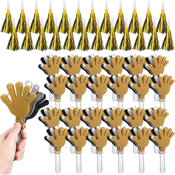 48 Pack Party Noisemakers New Years Eve Party Supplies Include 24 7.5 ...