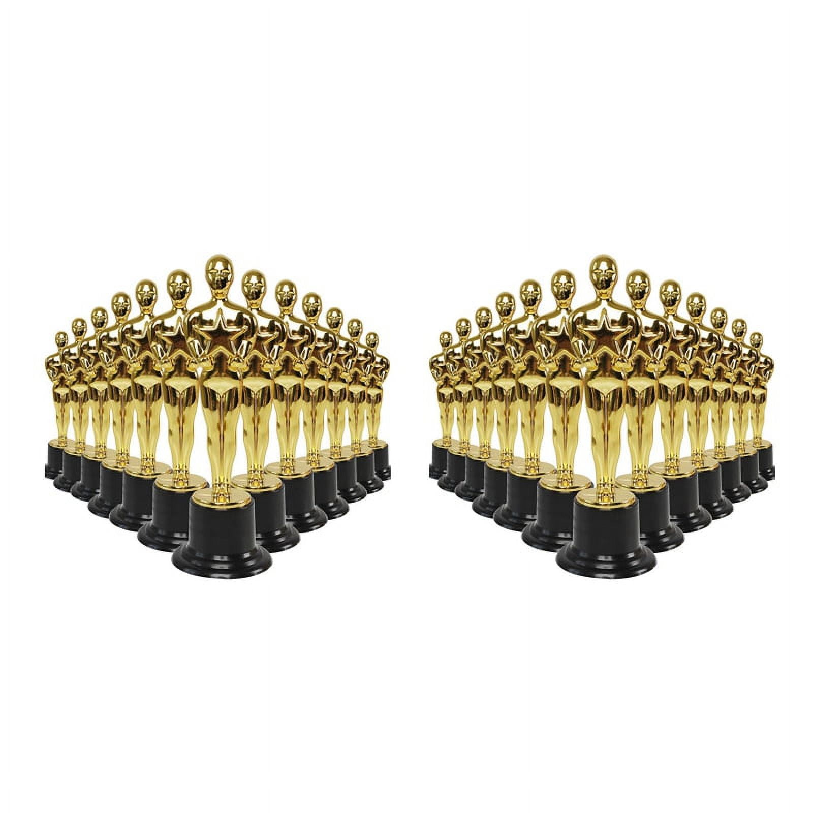 48 Pack Plastic Award Trophies Statuette for Favors,School Award,Game ...