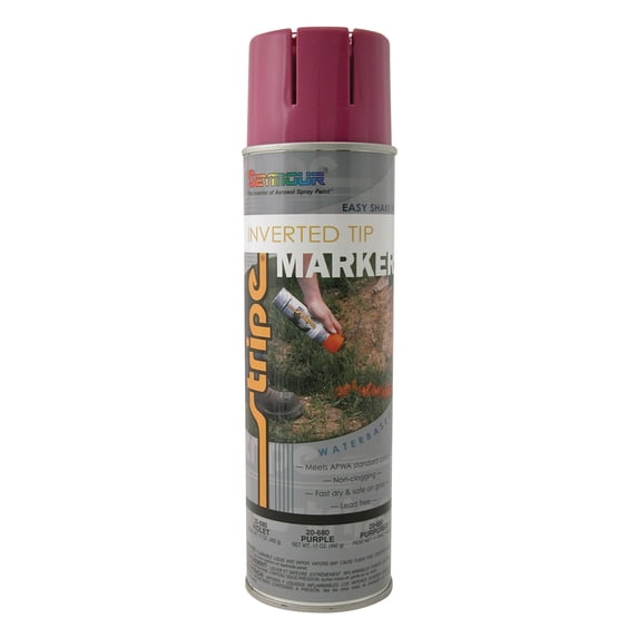 48-Pack of 20 oz Seymour 20-680 Stripe Purple Water-Based Inverted ...