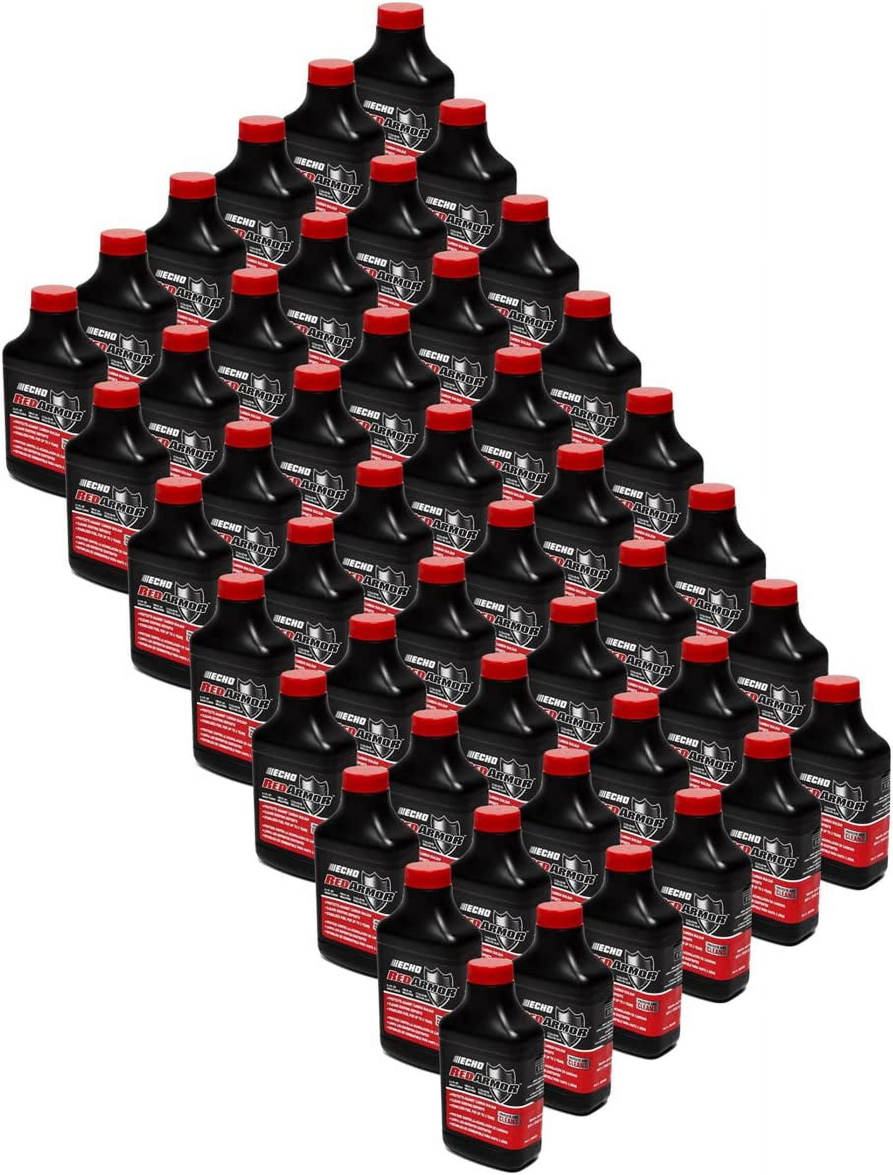 48 Pack of Echo Red Armor 2-Stroke Engine Oil 6.4 oz Bottle 50:1 Mix ...