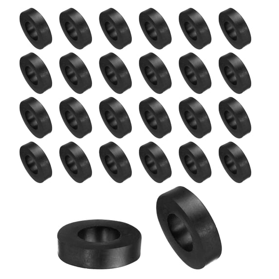 48 Packs Rubber Spacers 20mm OD, 10mm ID, 5mm Height Round Anti ...