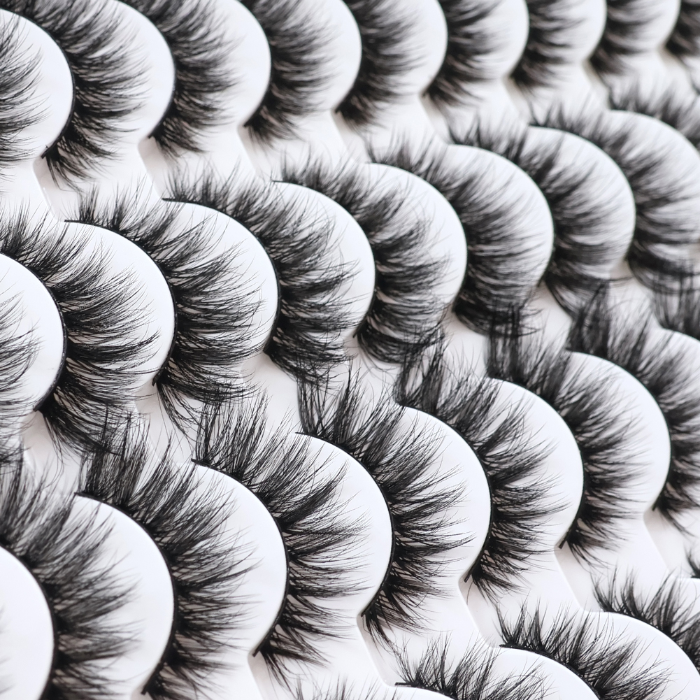 48 Pairs False Eyelashes Multipack – Natural to Dramatic Styles, Soft ...
