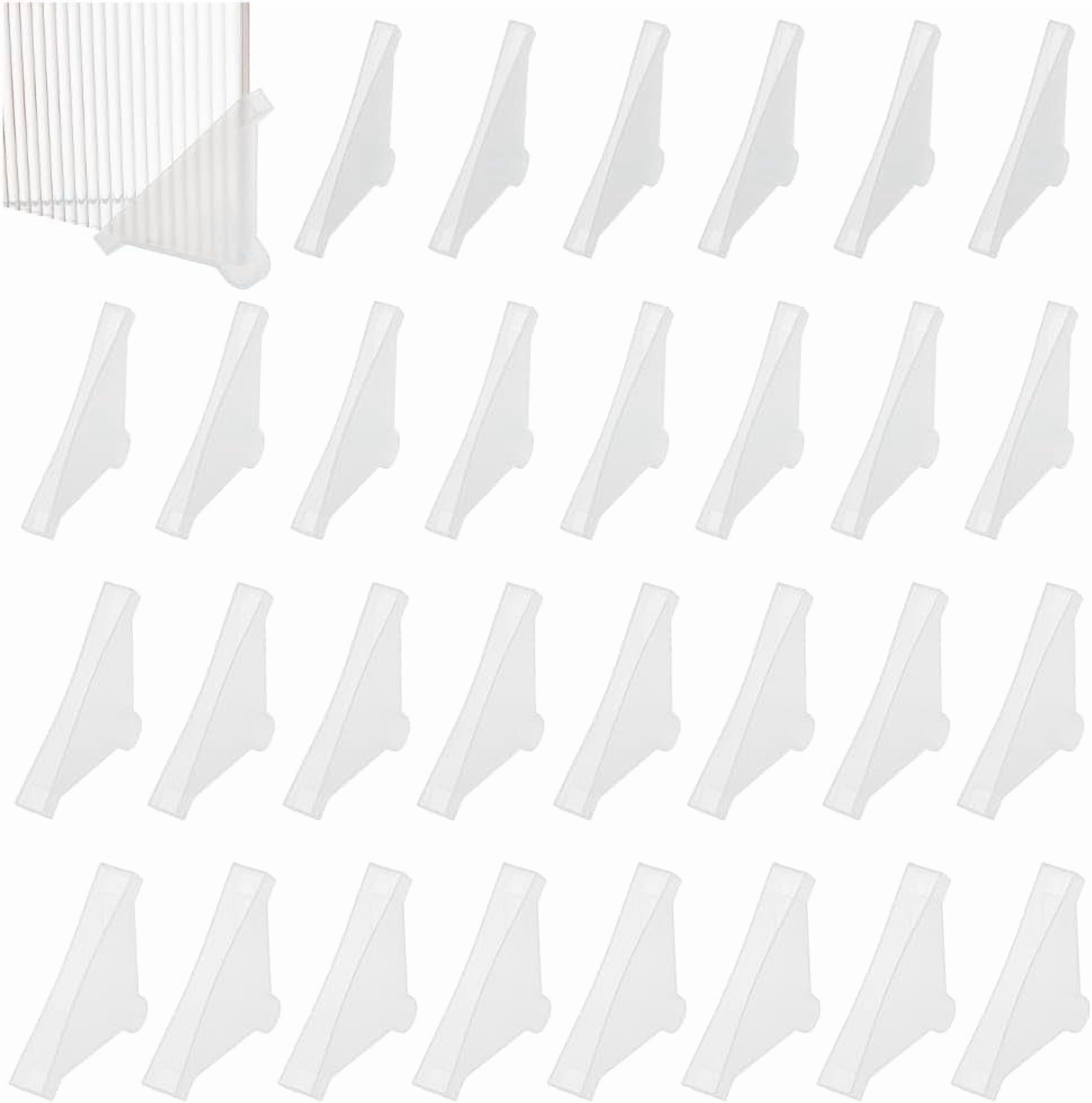48 Pcs 4 Size Plastic Corner Protectors White Triangle Edge Corner ...