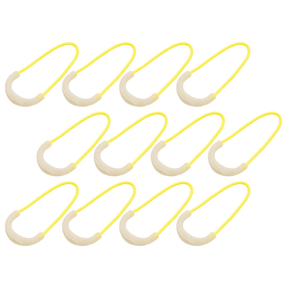 48 Pcs Cord Buckle Glowing Zipper Pulls Outdoor Zipper Helpers Backpack ...