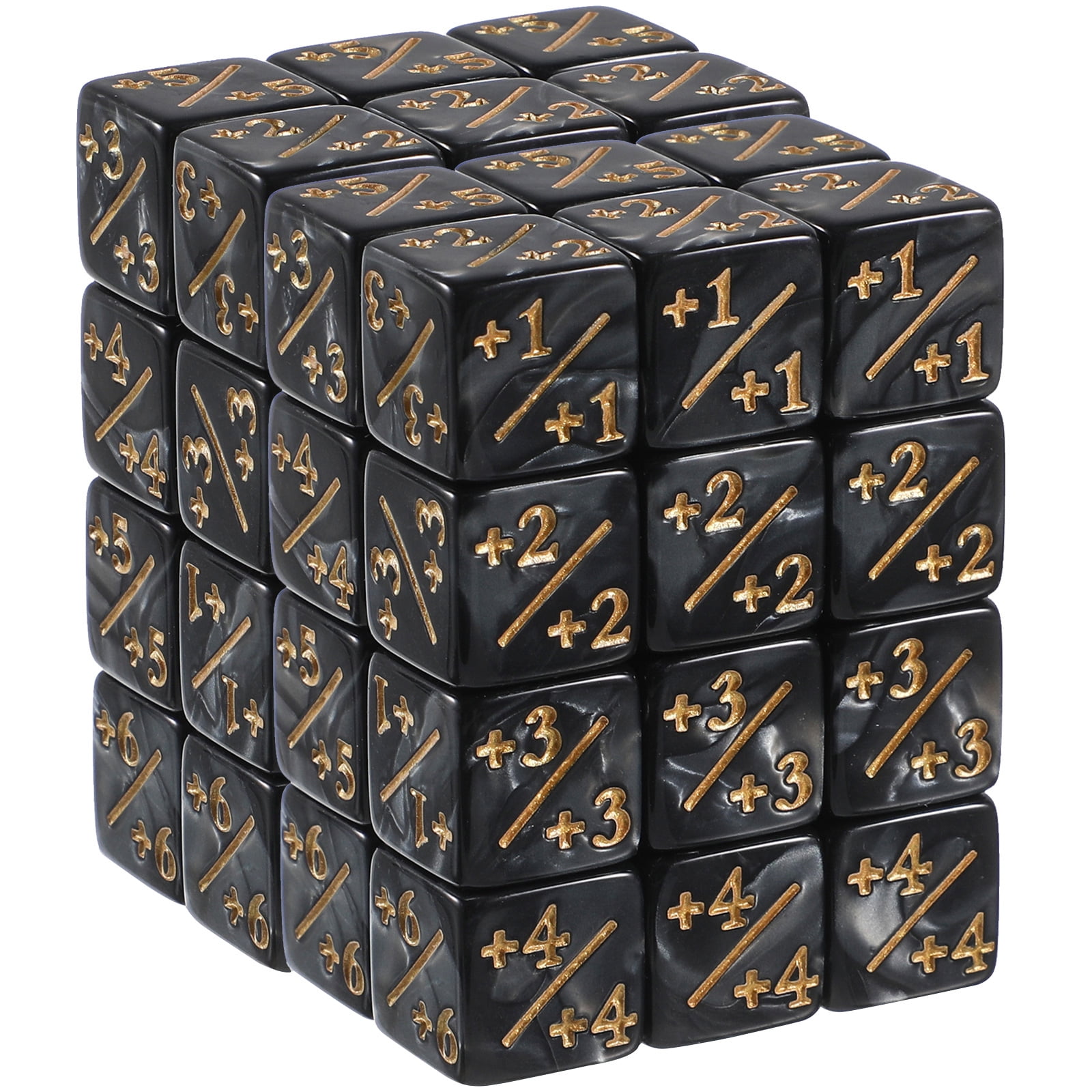 48 Pcs Dice Rolling Small Toy Toys Puzzle Acrylic - Walmart.com