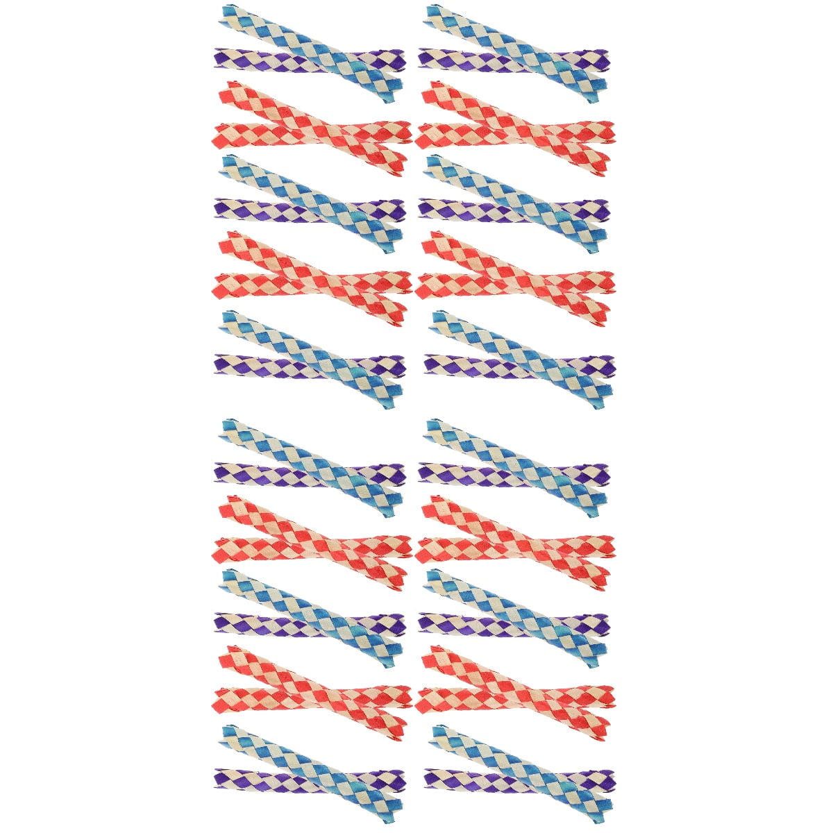 48 Pcs Funny Finger Traps Party Bag Toy Chewable Parrot Foraging Toy ...