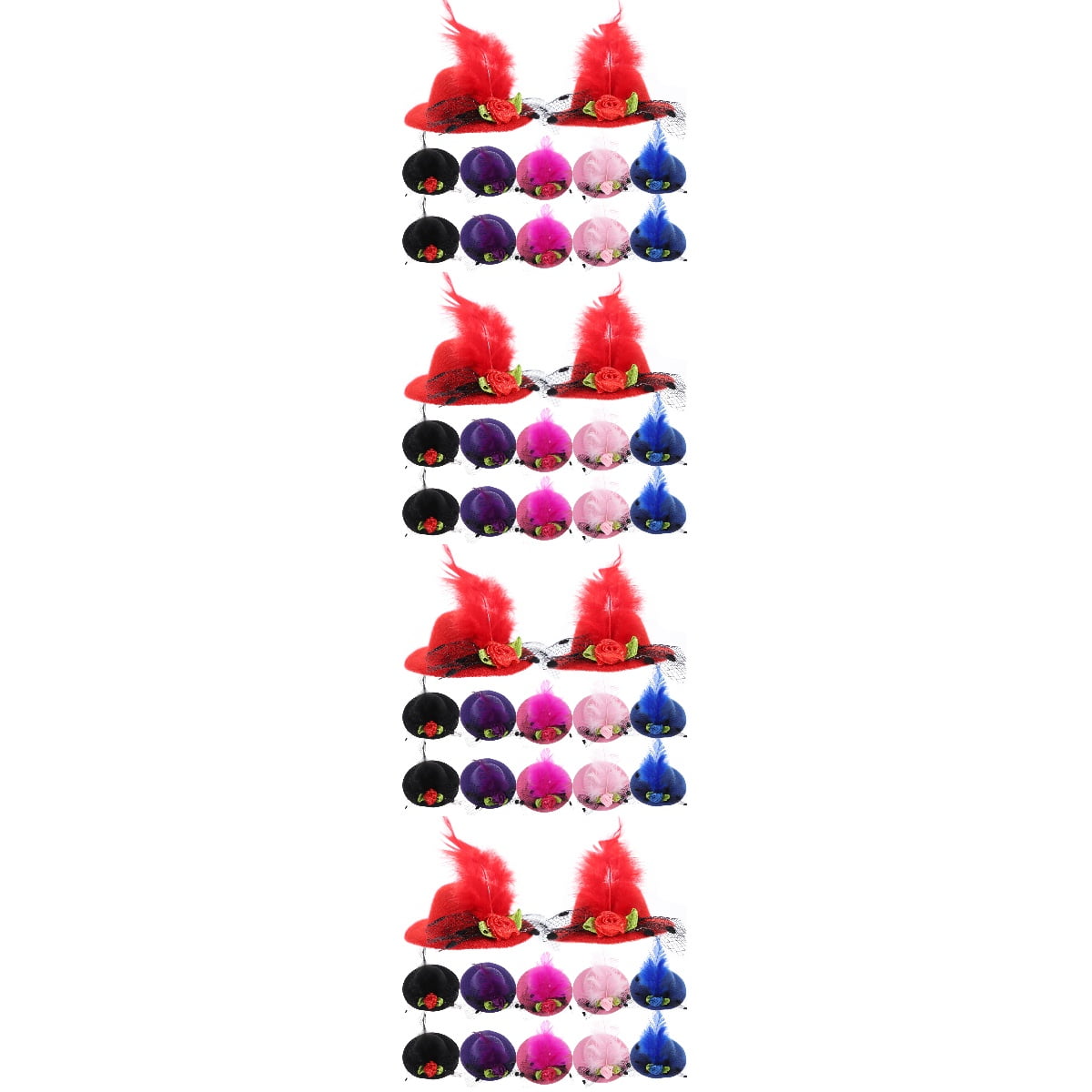 48 Pcs Hair Pin Tiny Clips Outfits for Kids Clamp Charming Headgear ...