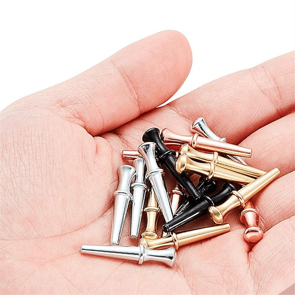 48 Pcs Metal Cribbage Pegs Cribbage Board Pegs for 1/8 Holes Toy Game ...